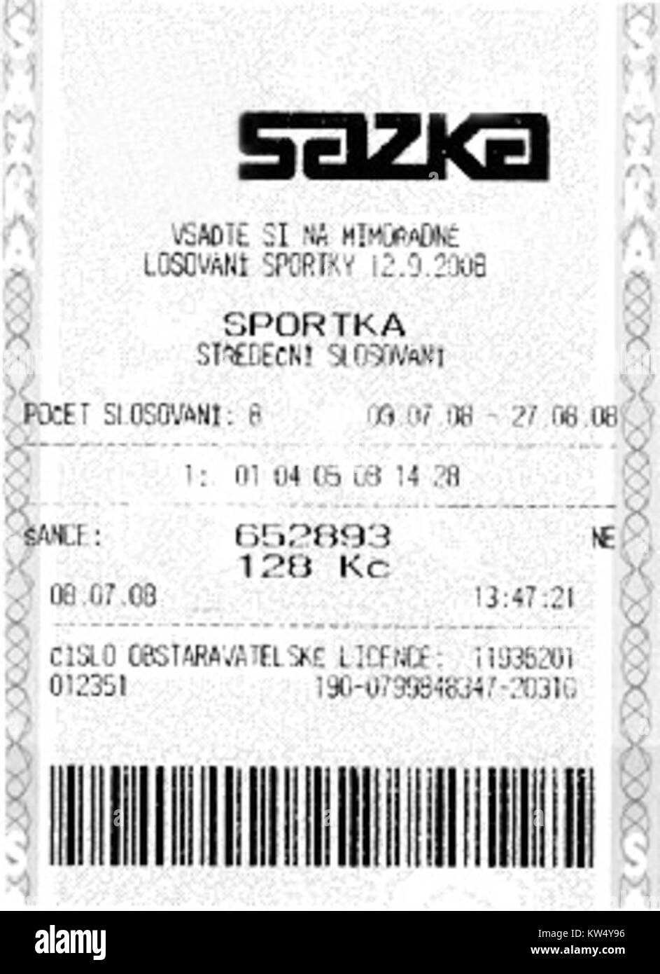 Sportka hi-res stock photography and images - Alamy