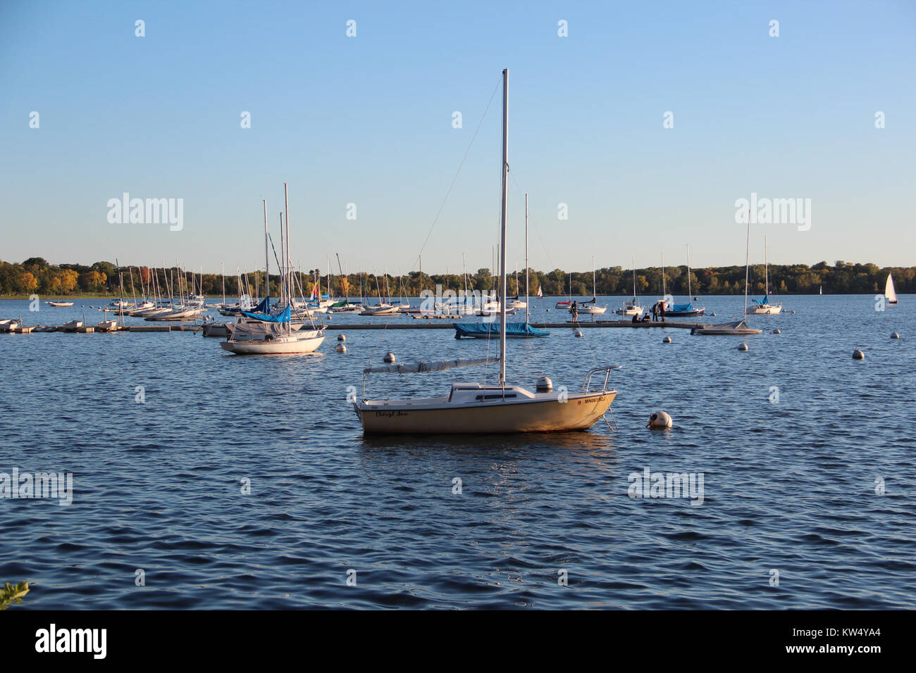 Minneapolis lake calhoun bde maka ska hi-res stock photography and ...