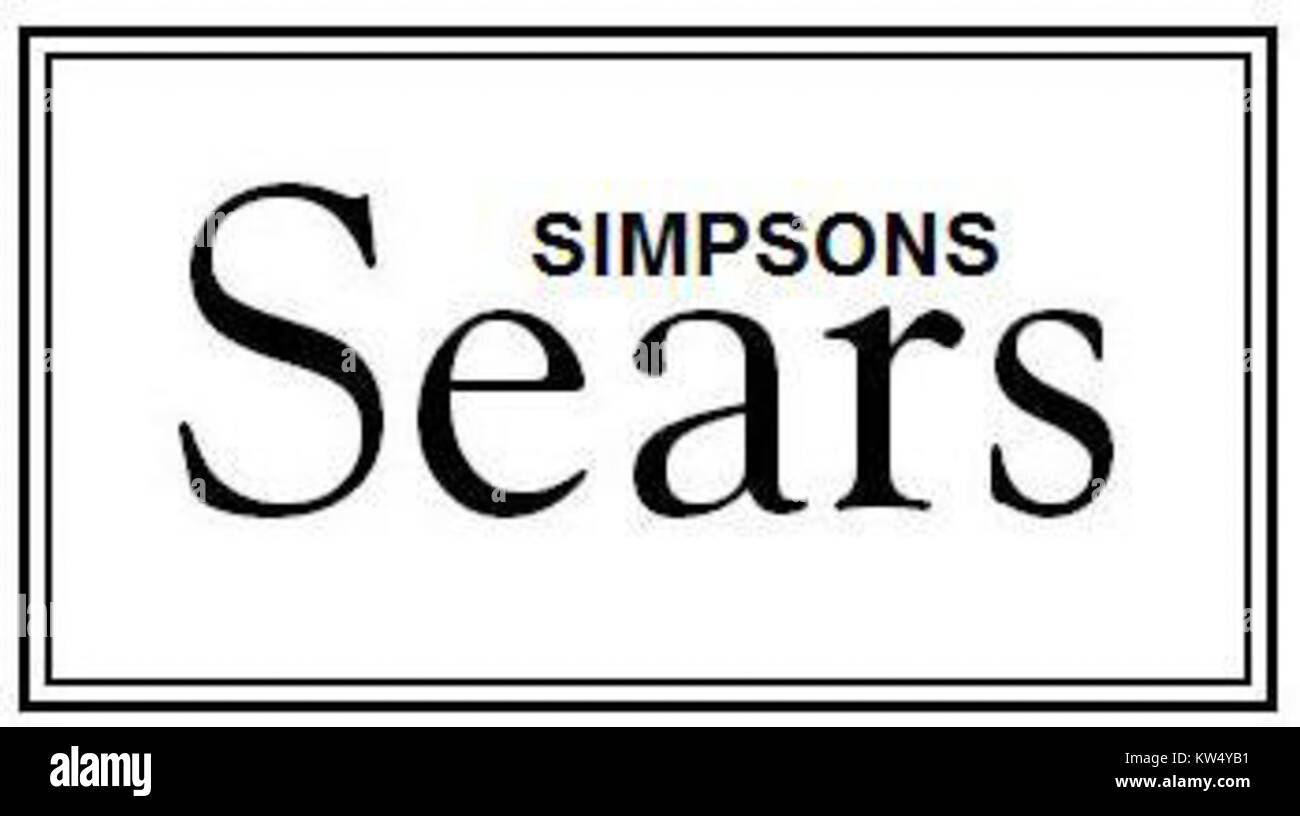 The Simpsons Sears logo represents the iconic branding of the Canadian ...