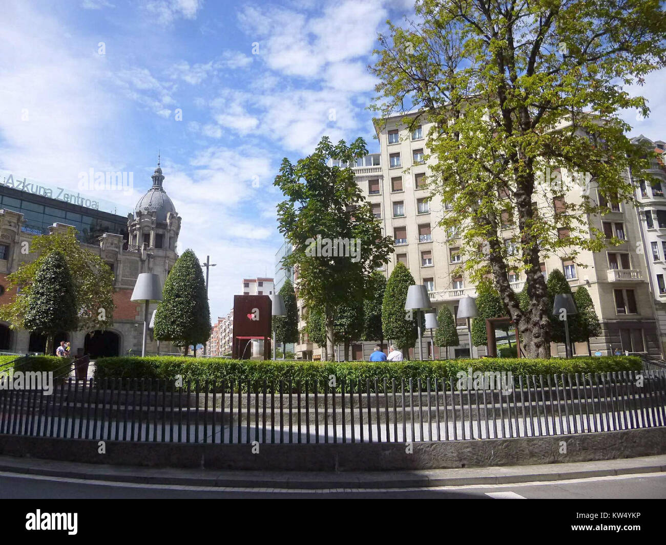 Plaza Arriquibar in Bilbao, Spain, is a public square known for its ...