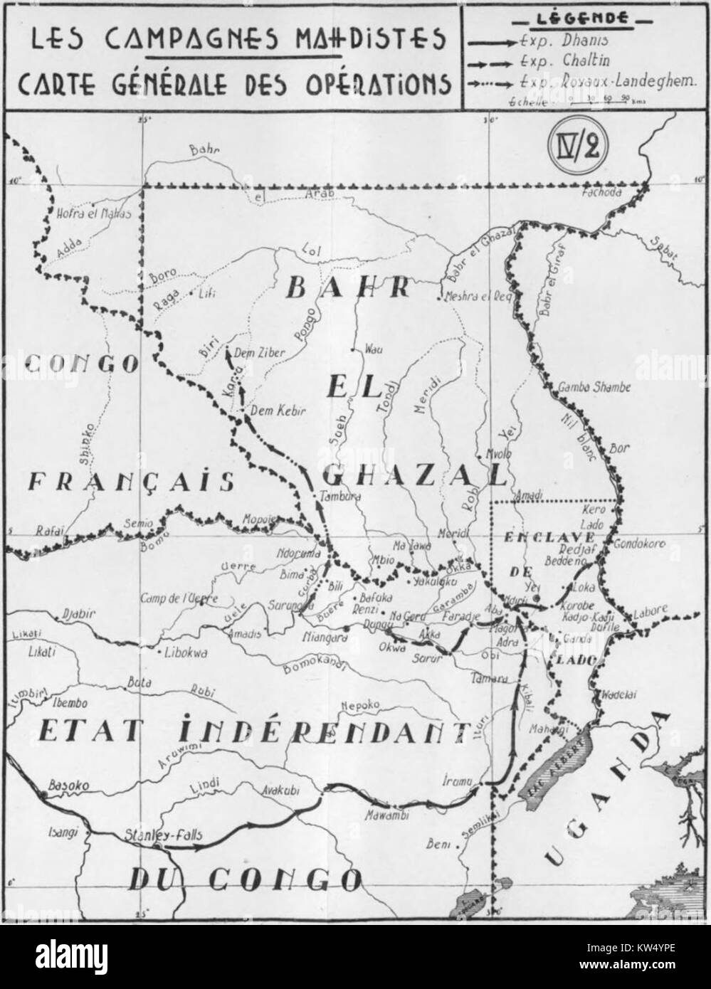 Les campagnes mahdistes refers to the Mahdist campaigns in the late ...