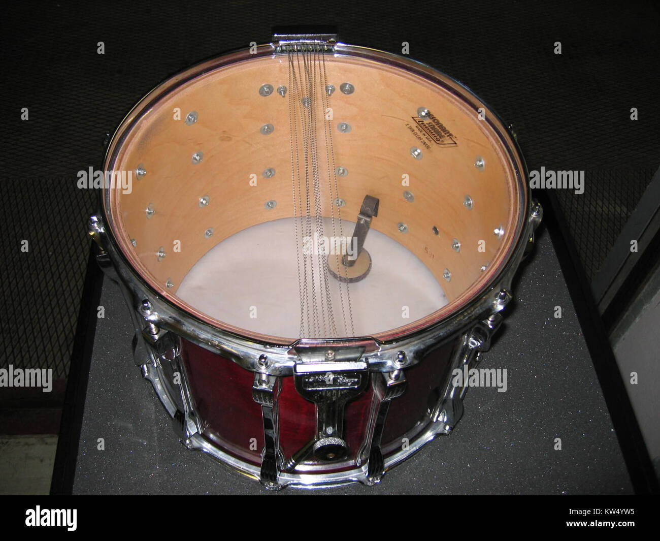 The lower part of a Boben snare, a type of traditional musical ...