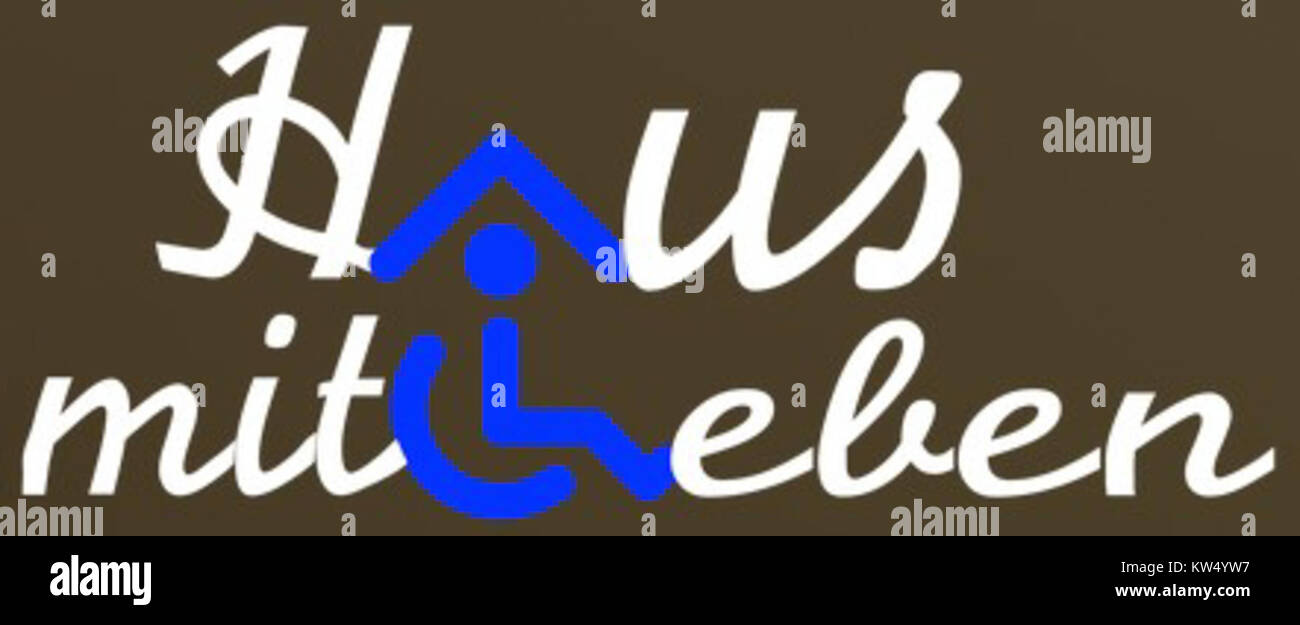 'Logo Haus mit Leben' refers to a design or project titled 'House with ...