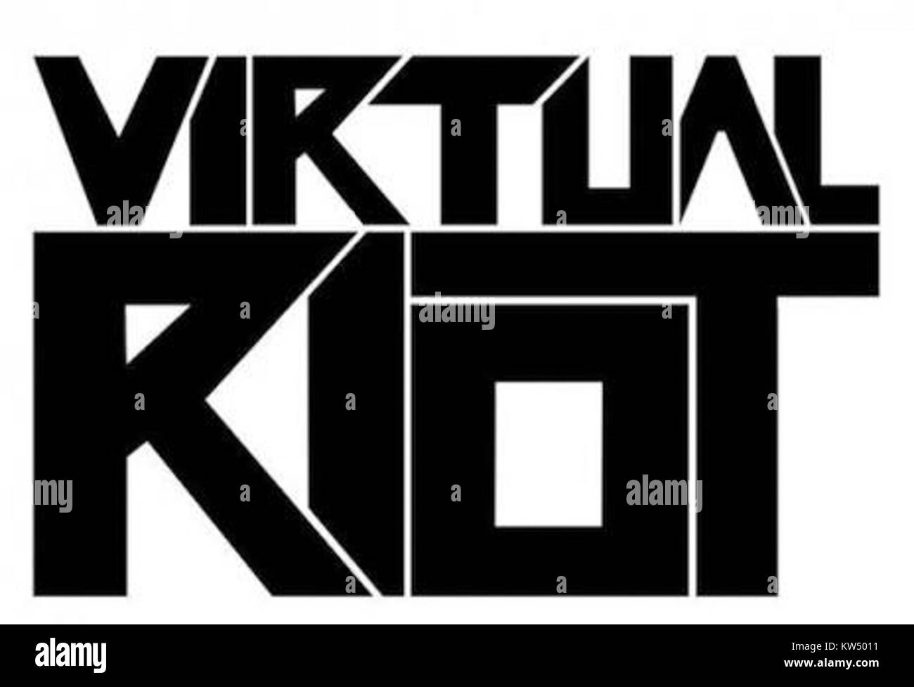 Virtual riot logo Stock Photo - Alamy