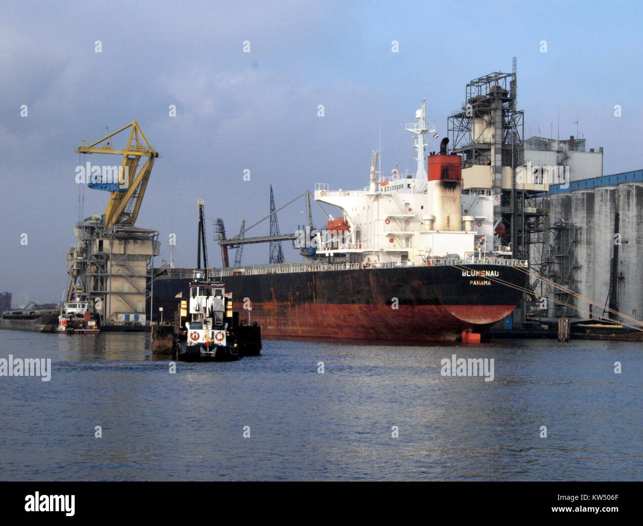 Blumenau is a cargo ship identified by its IMO number 9207742 and ...