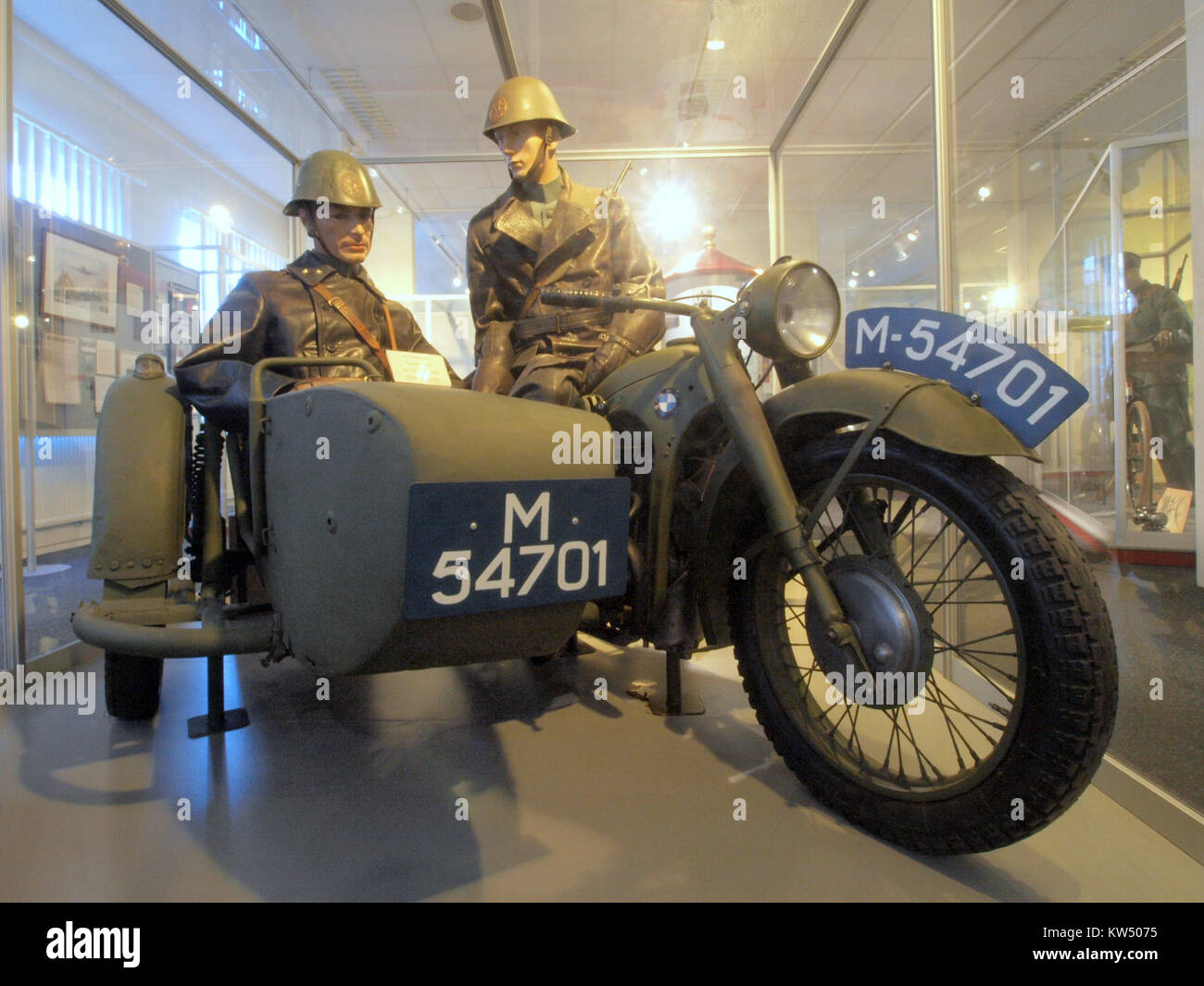 BMW R12 (motor met zijspan Stock Photo - Alamy