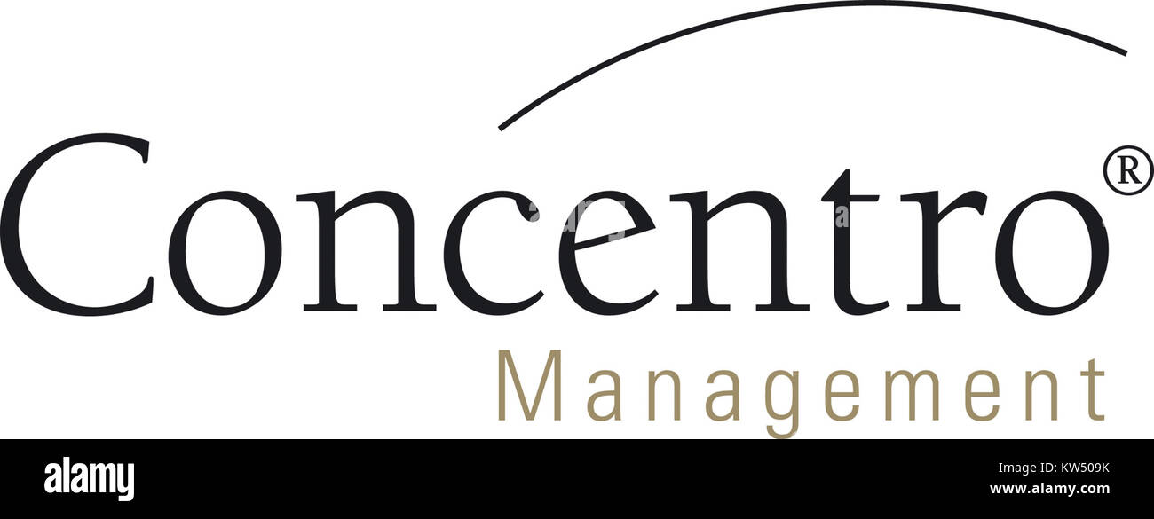 The logo of Concentro Management AG, a company known for its business ...