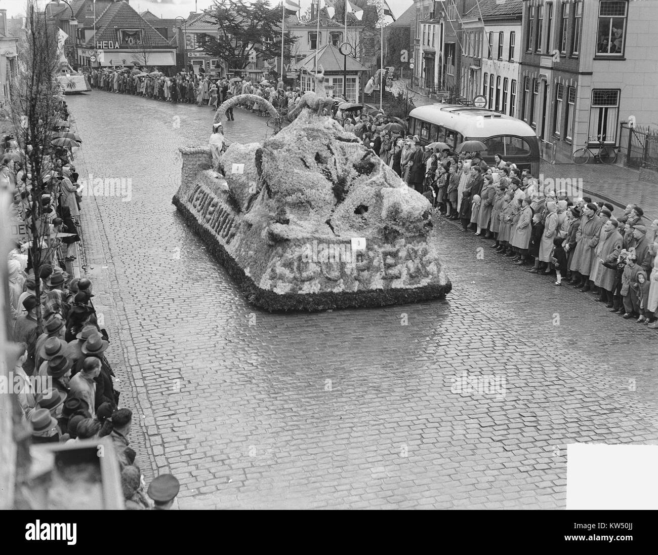 Spring flower displays Black and White Stock Photos & Images - Alamy