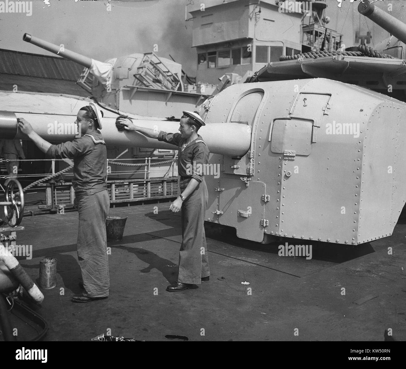 A historical image depicting a visit to French warships, representing ...