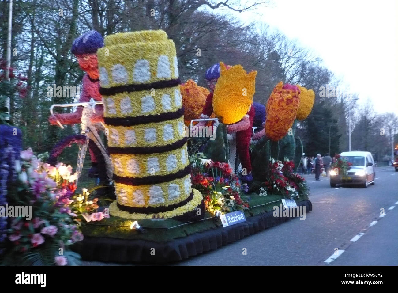 The Bloemencorso (Flower Parade) of 2010 in Heemstede, Netherlands ...