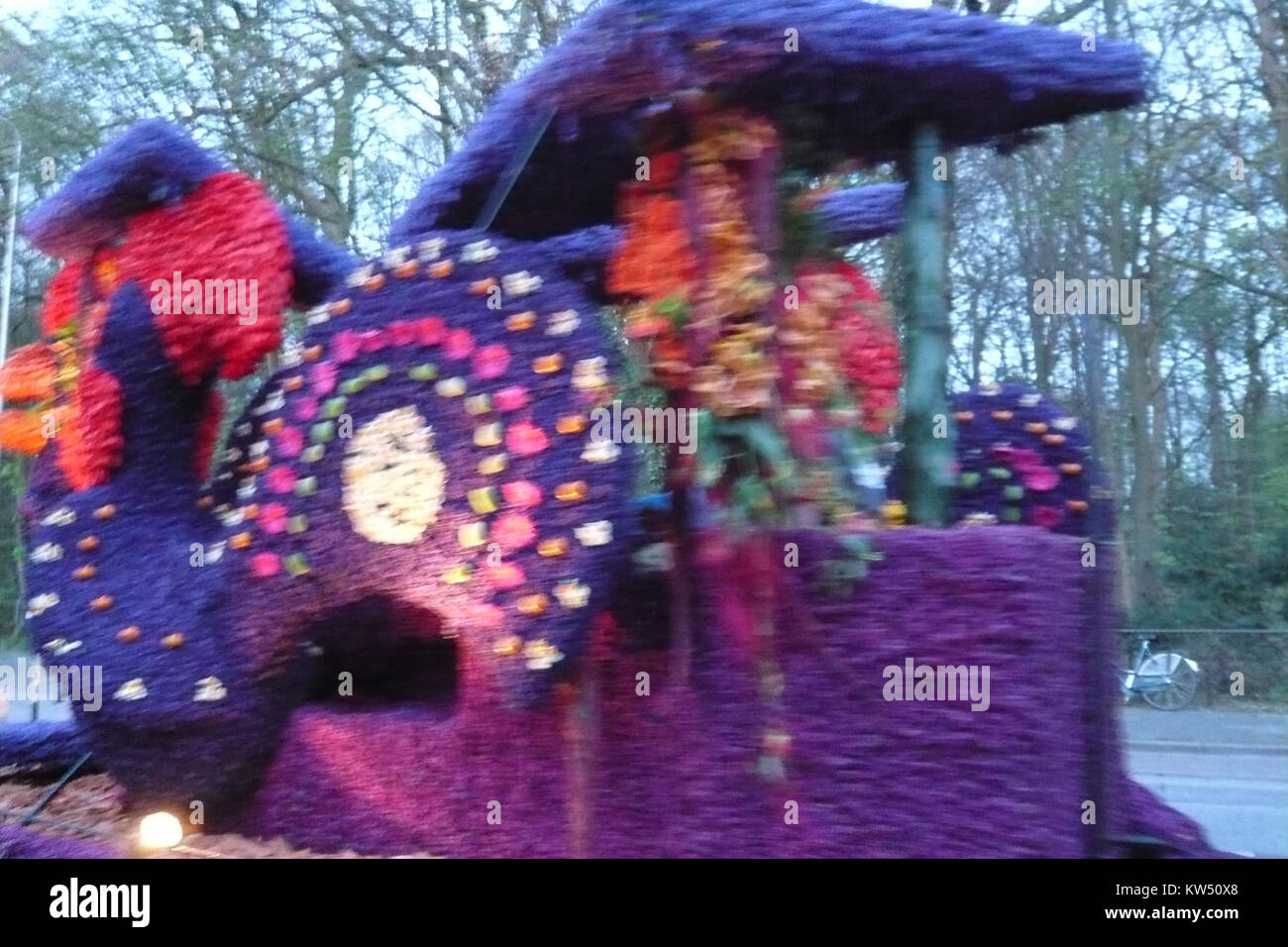 Photograph from the Bloemencorso flower parade in Heemstede ...