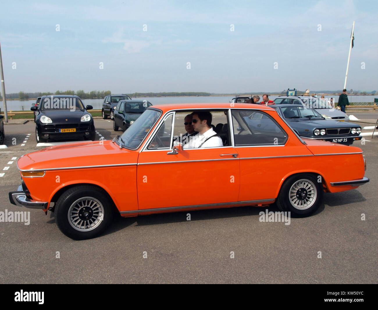 The 1974 BMW 2002, known for its distinctive design and performance ...