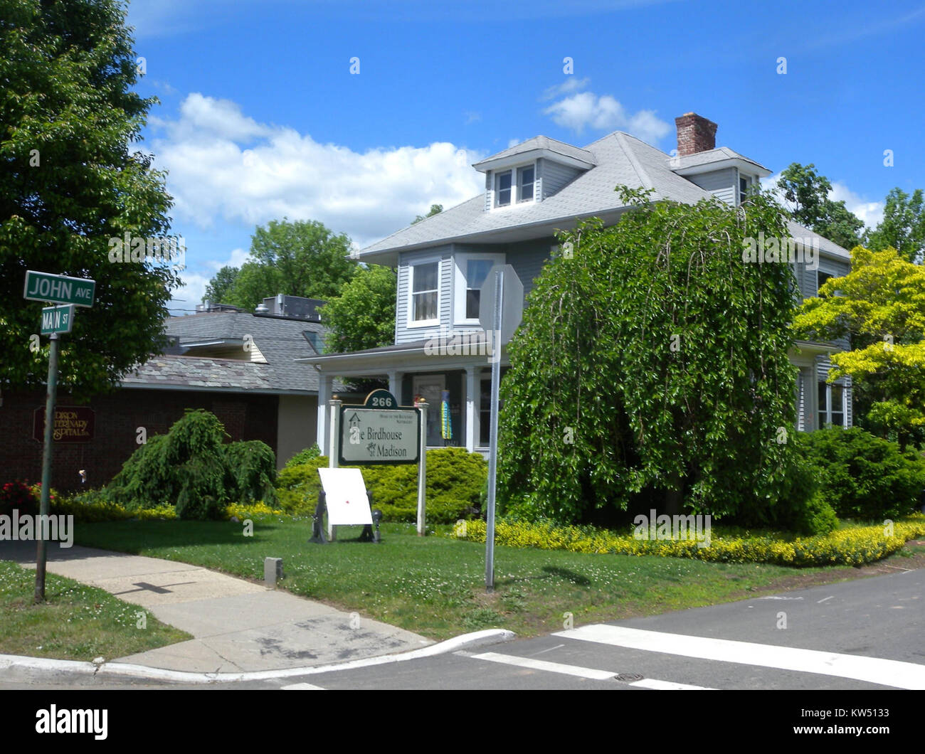 A birdhouse at Madison Main, showcasing its design and function as part ...