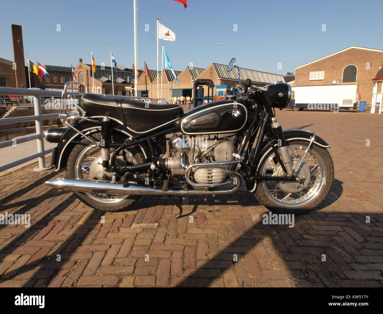 The 1964 BMW R50 is a classic motorcycle, known for its sleek design ...