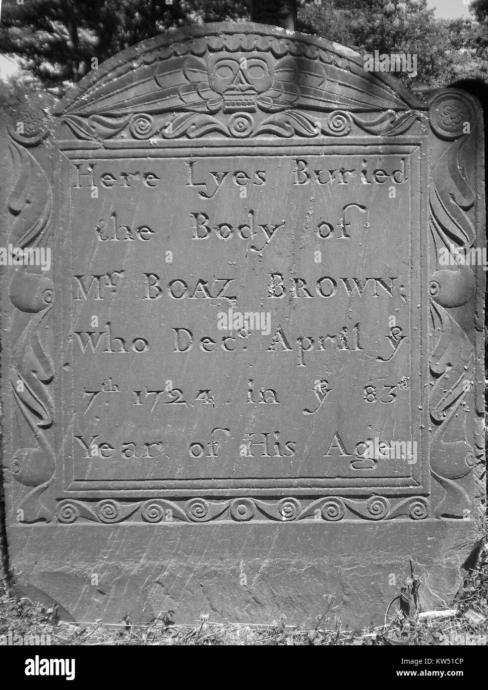 The south burying ground hi-res stock photography and images - Alamy