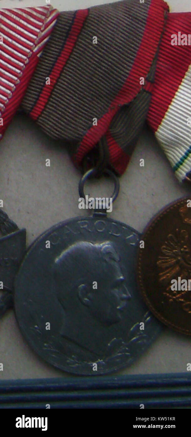 The *Blessiertenmedaille* (Blessed Medal) is a religious token of ...