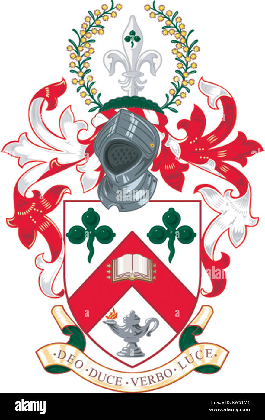 JCH Crest (University of Melbourne Stock Photo - Alamy