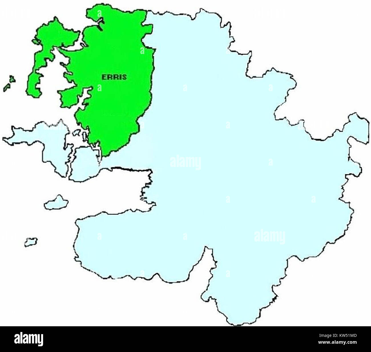 Barony map hi-res stock photography and images - Alamy