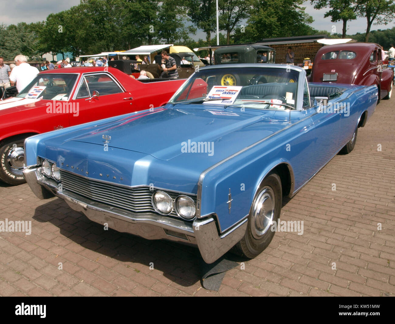 The Blue Lincoln Continental, featured in this image, is a classic ...