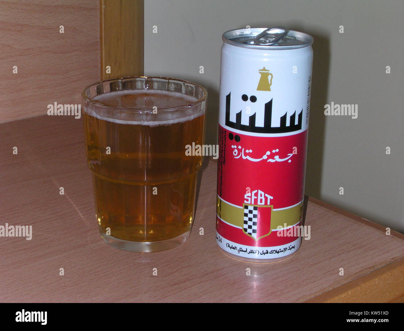 Tunisian beer, Celtia, Jan 2006 Stock Photo - Alamy