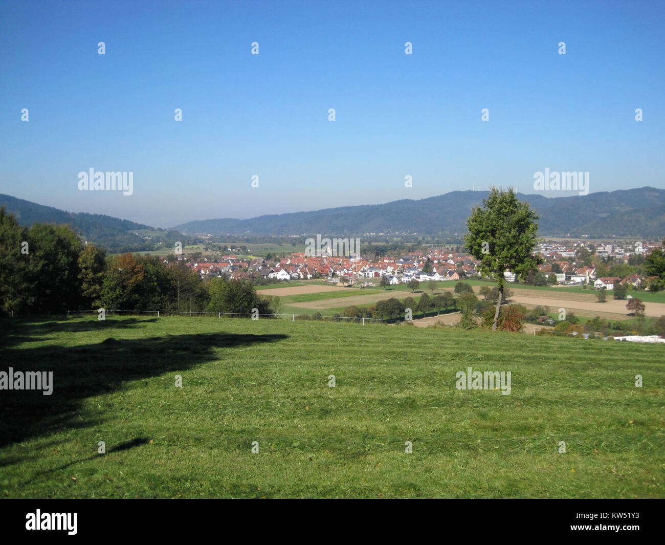 Blick auf Kirchzarten Stock Photo - Alamy