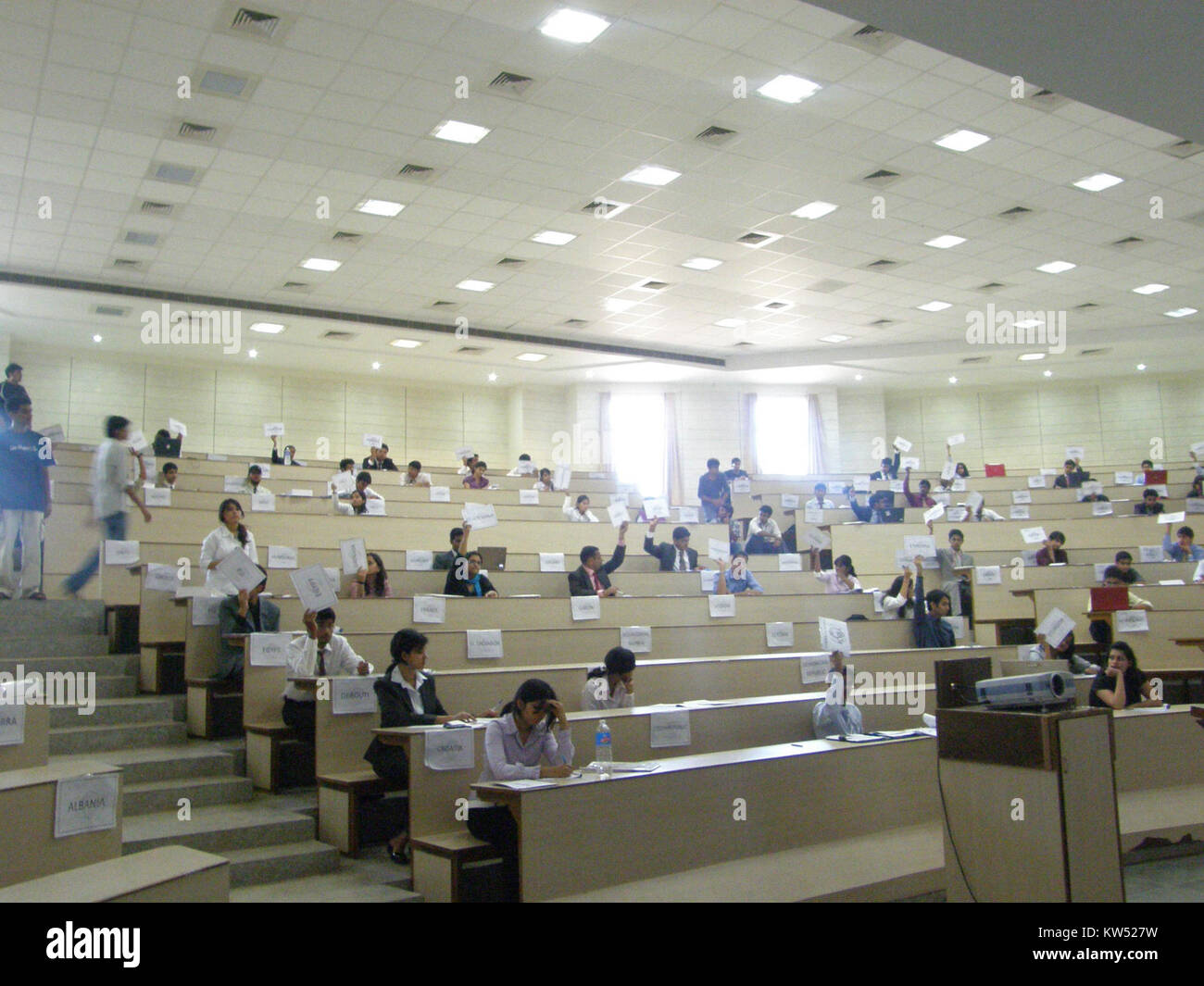 Exchange student assembly hi-res stock photography and images - Alamy