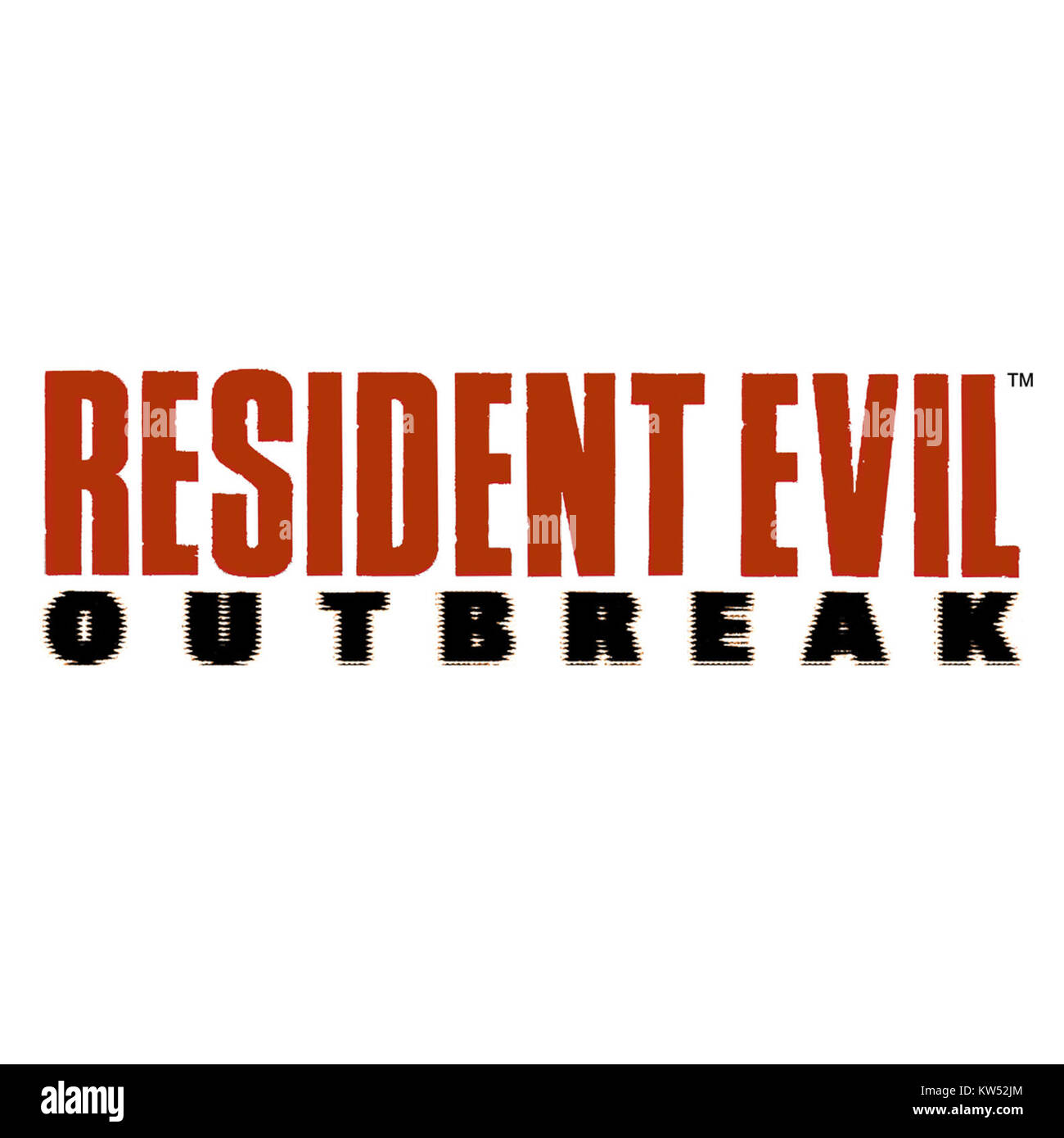 The Resident Evil Outbreak logo represents the branding of the 2003 ...