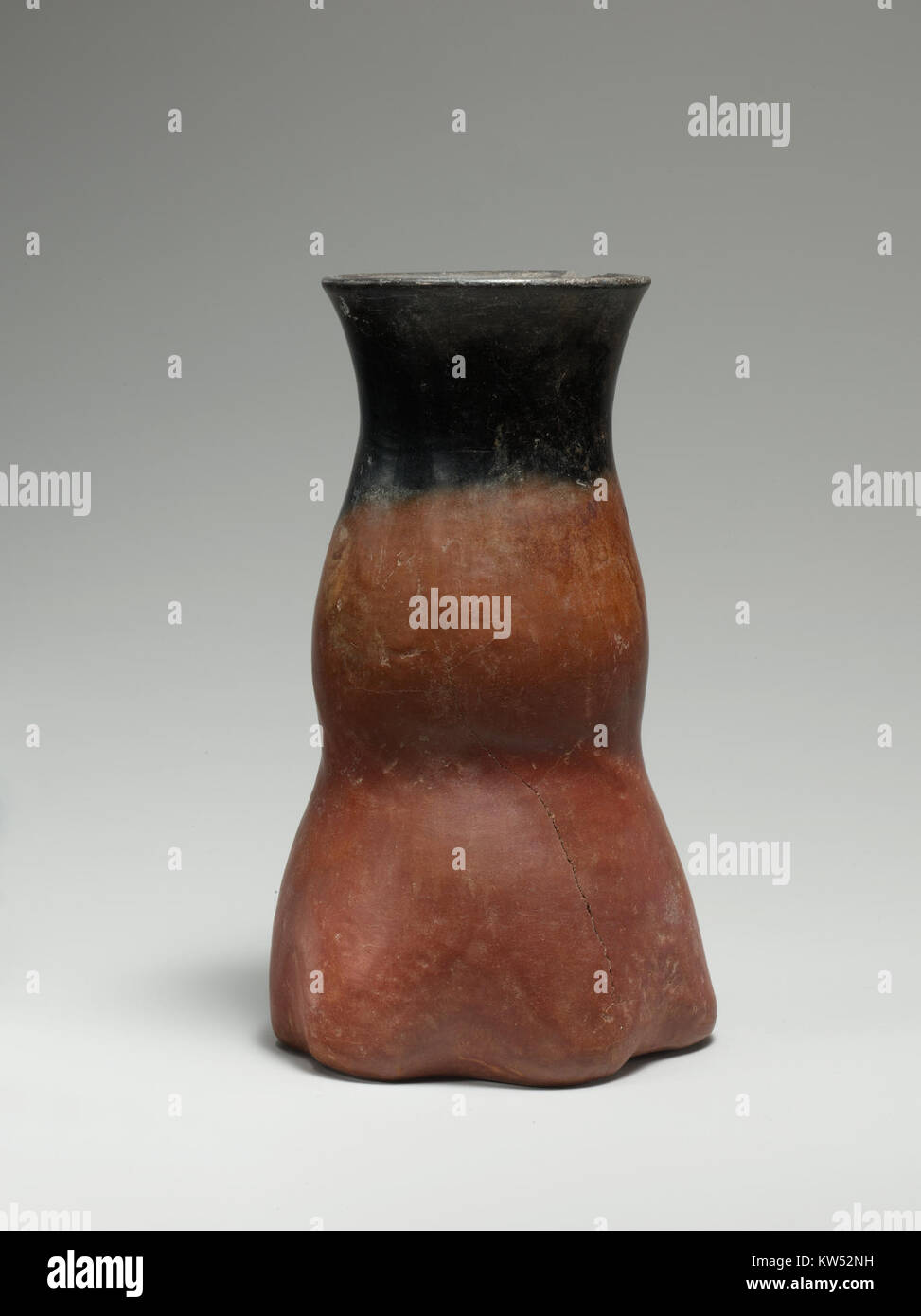 This black-topped red ware jar, part of the Metropolitan Museum of Art ...