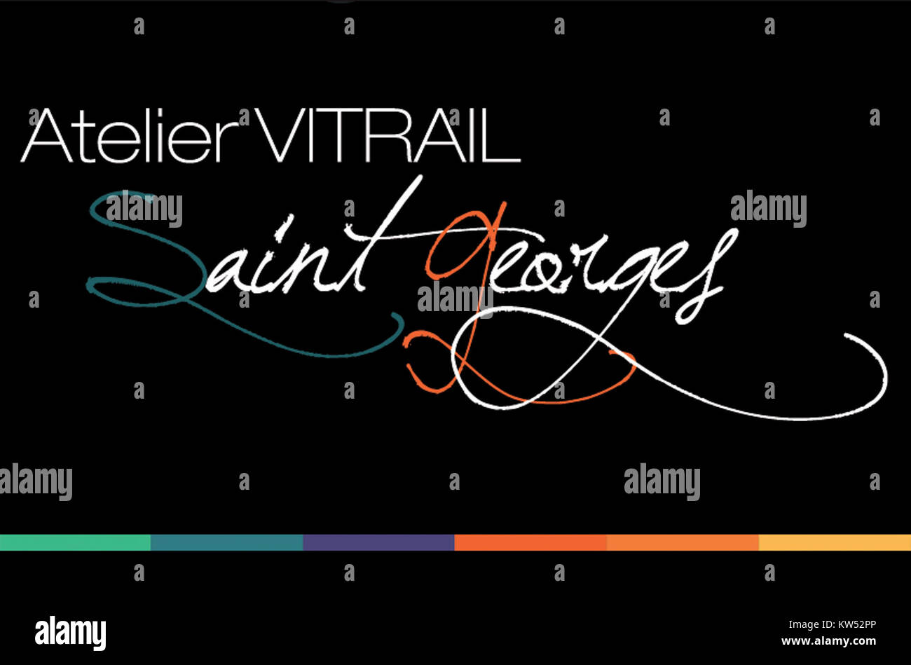 Logo vitrail hi-res stock photography and images - Alamy