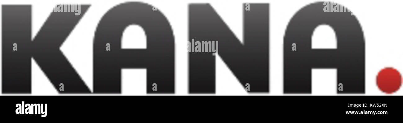 Kana logo gradient Stock Photo - Alamy