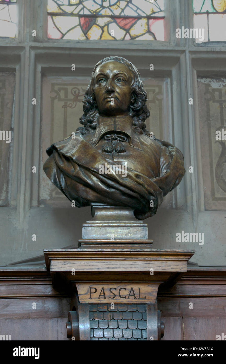 Blaise pascal bust hi-res stock photography and images - Alamy