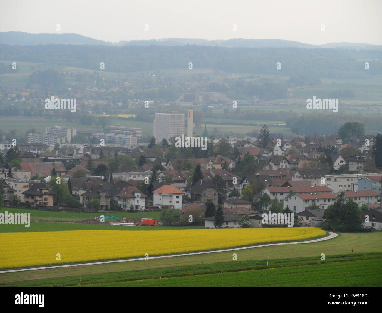 This image presents a view of Langendorf, a location known for its ...