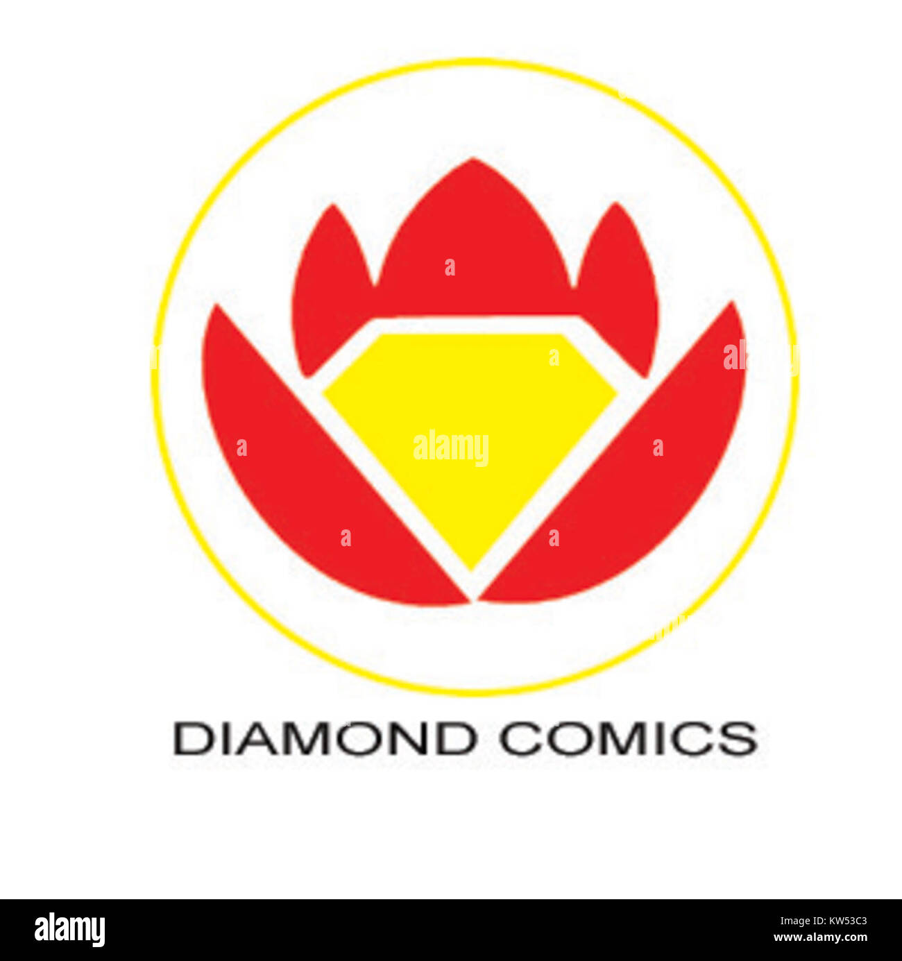 Logo of Diamond Comics Stock Photo - Alamy