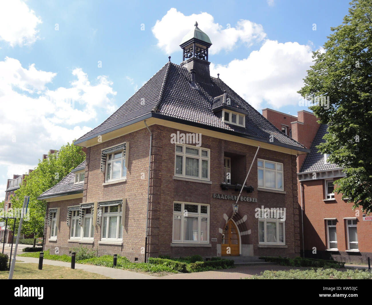 The Boekel Raadhuis, located in the town of Boekel, Netherlands, is a ...