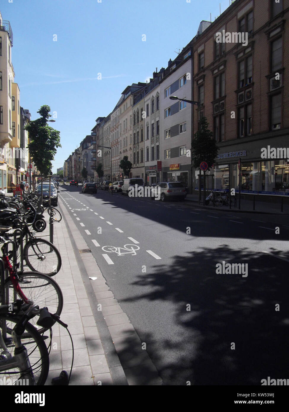 Bonner Strasse in Cologne (Koeln), Germany, is a notable street known ...