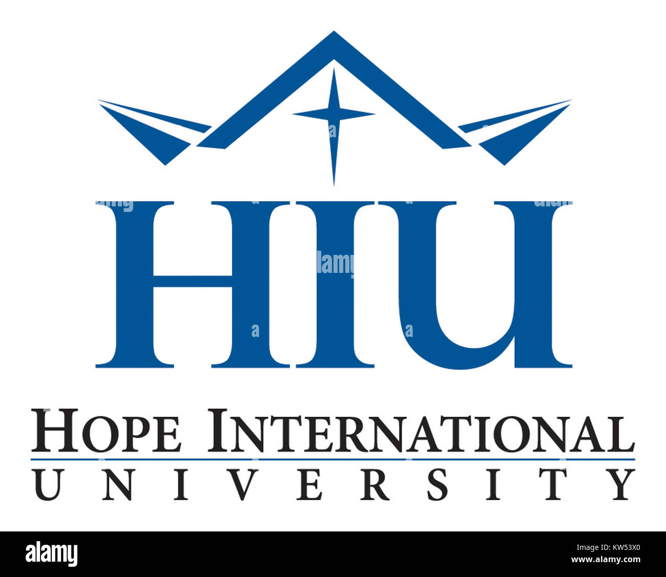 The HIU Vertical Logo represents the branding of a specific ...