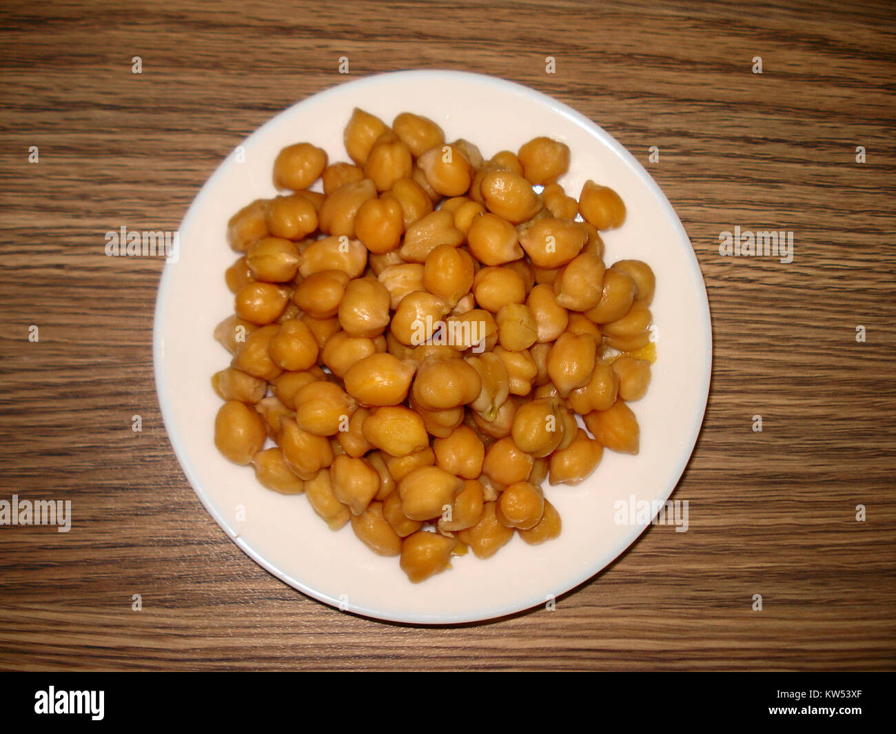 Boiled Kabuli Channa (chickpeas) is a popular dish in many cuisines ...
