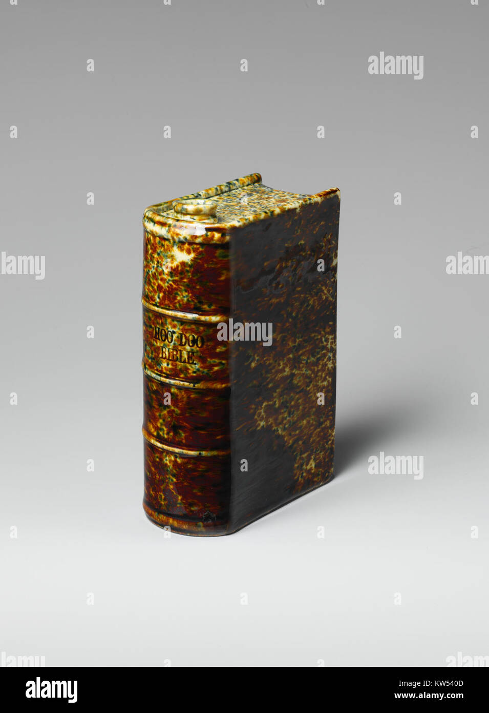 The book flask, a functional and decorative object from the 19th ...