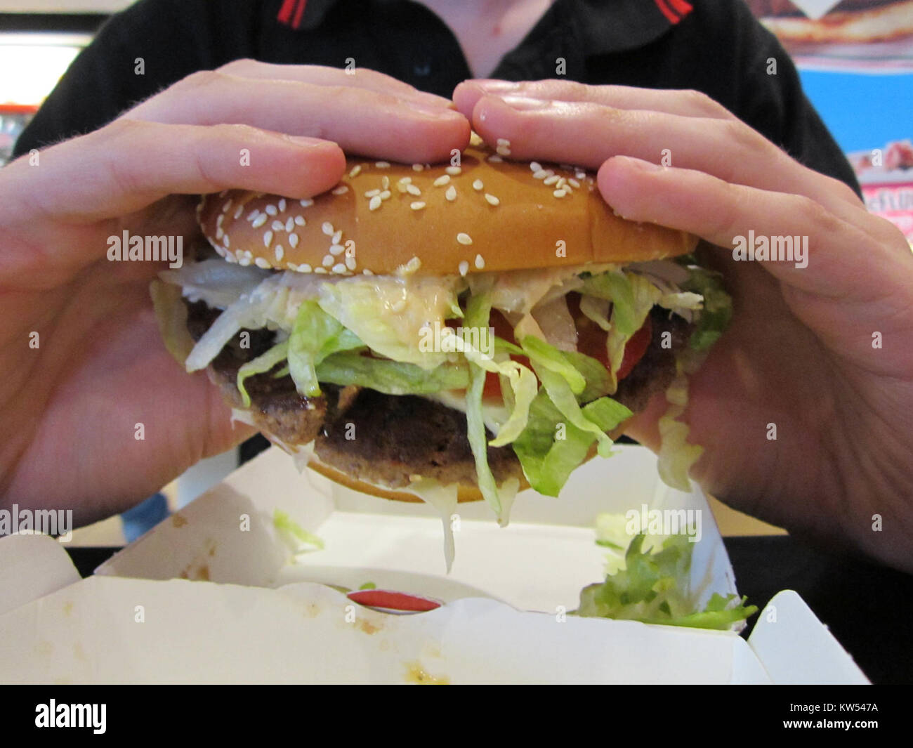 The Big Tasty Bacon is a popular fast-food sandwich sold in the ...