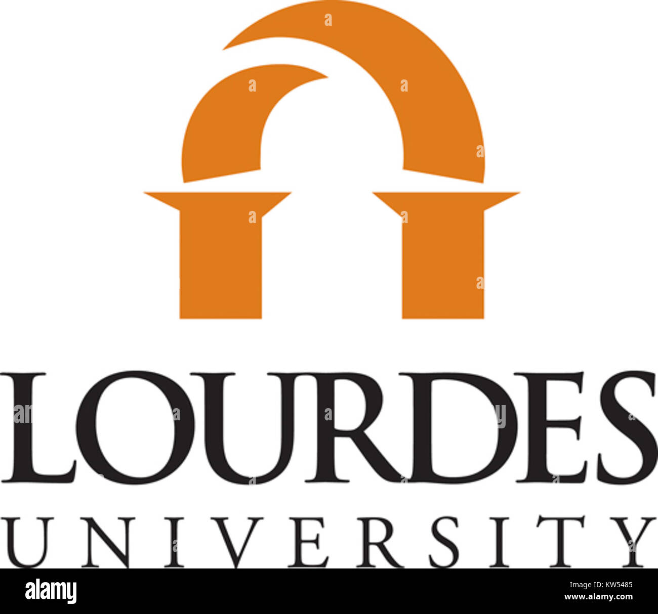 The Lourdes University logo represents the institution’s core values of ...