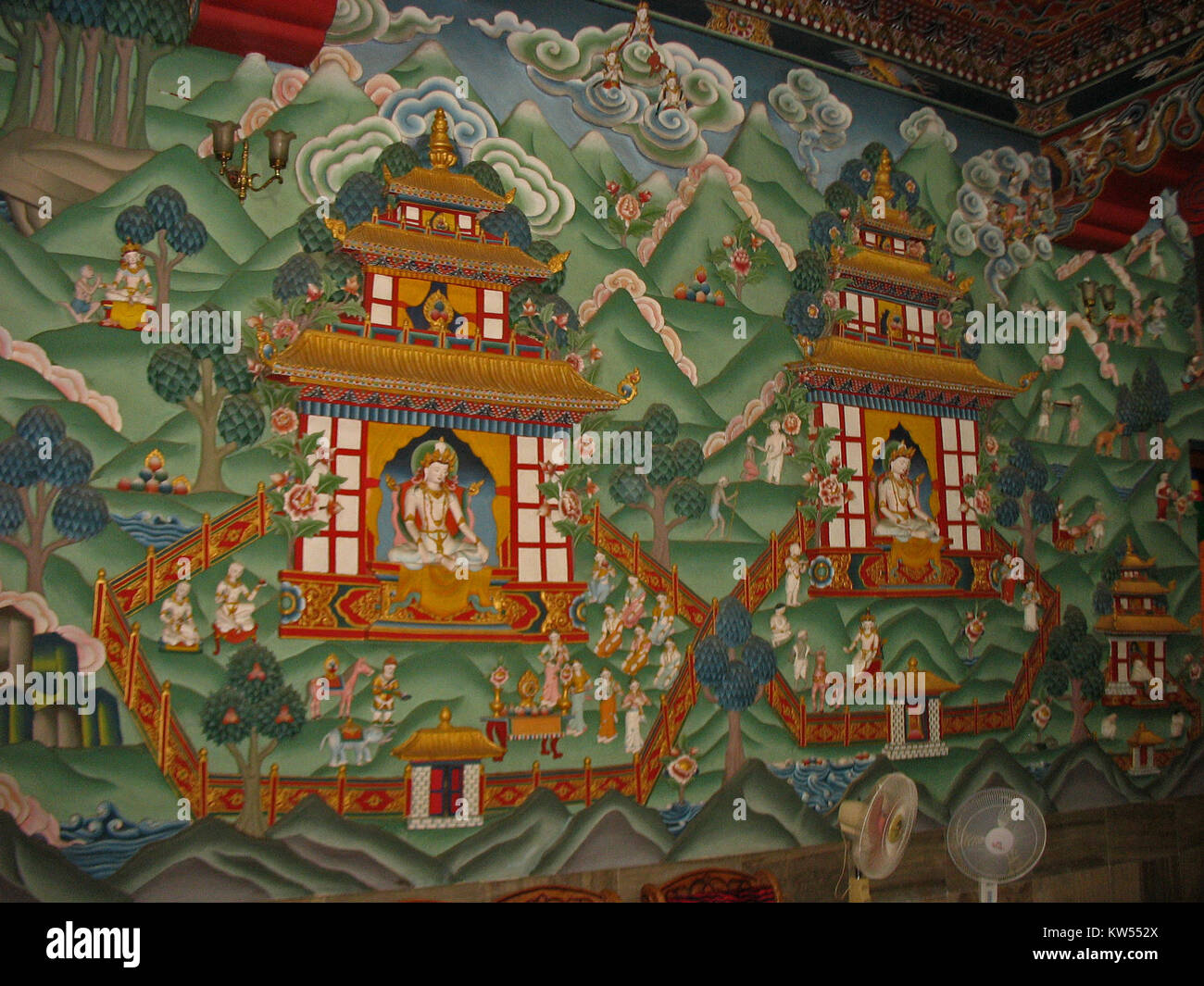 The Bhutan temple in Bodhgaya, India, is a significant Buddhist site ...