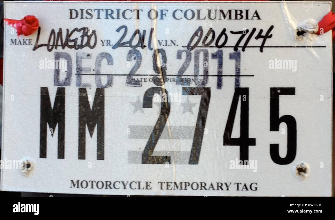 Motorcycle license plate hi-res stock photography and images - Alamy