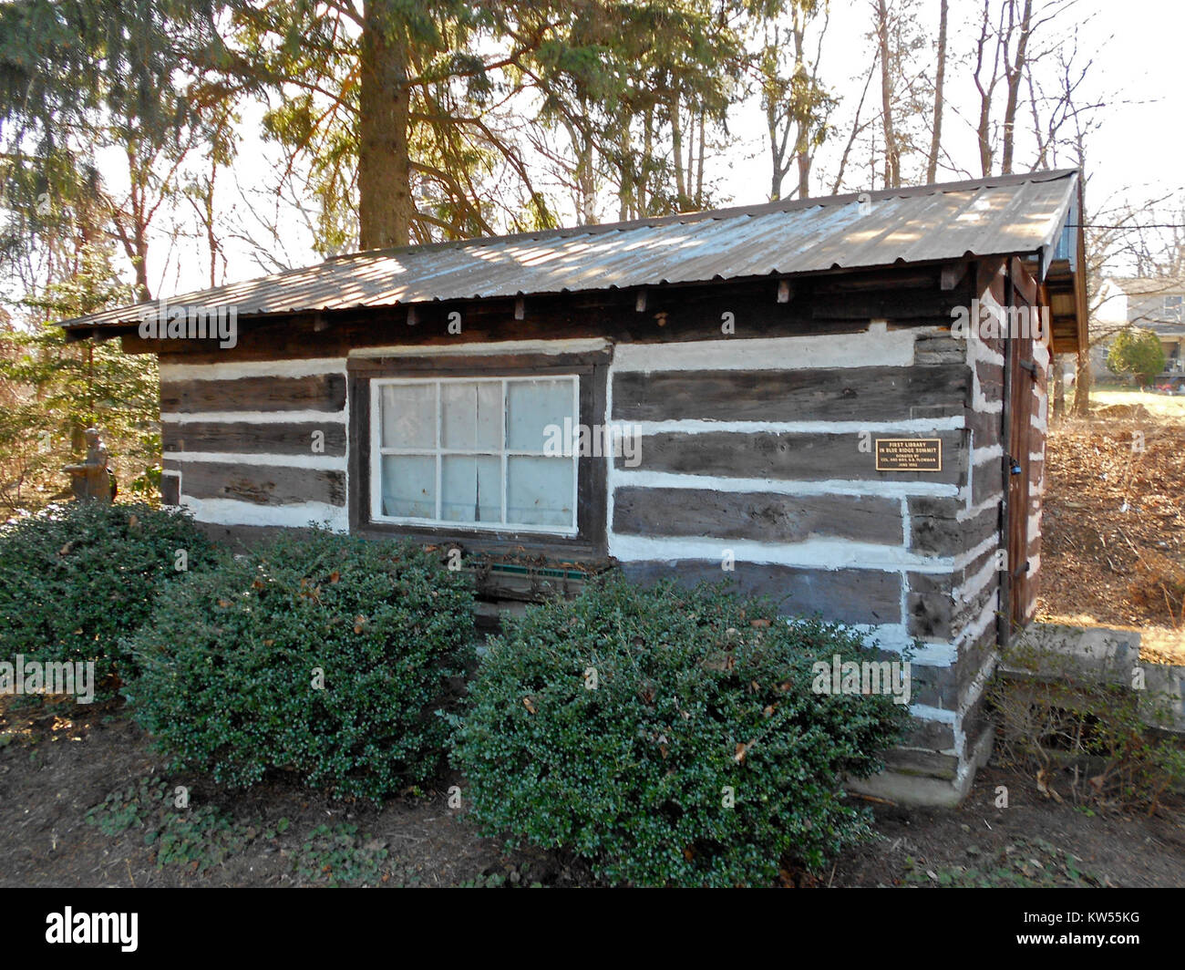 The first library in Blue Ridge Summit, Pennsylvania, is a historic ...