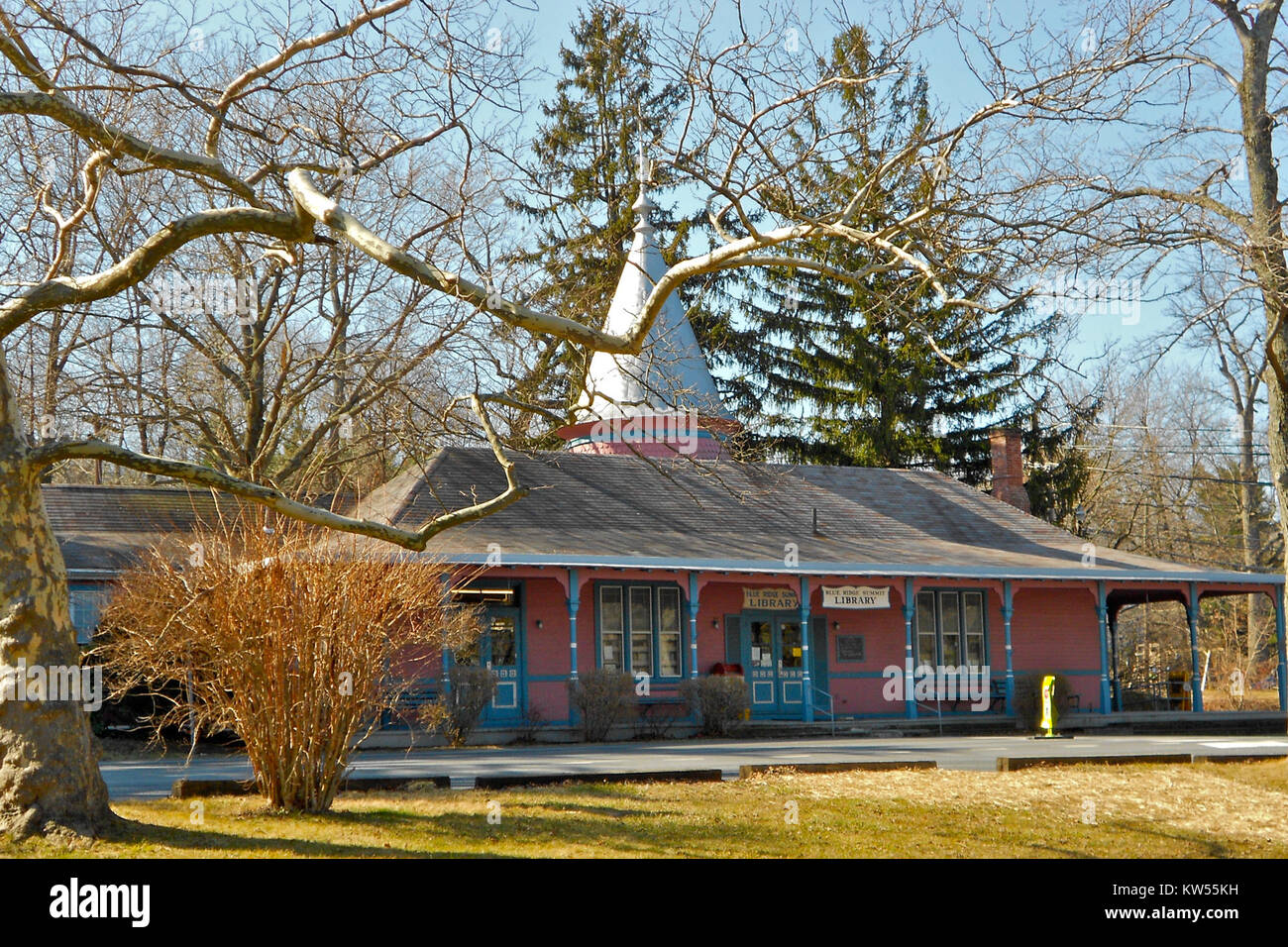 Blue Ridge Summit PA Library a Stock Photo - Alamy
