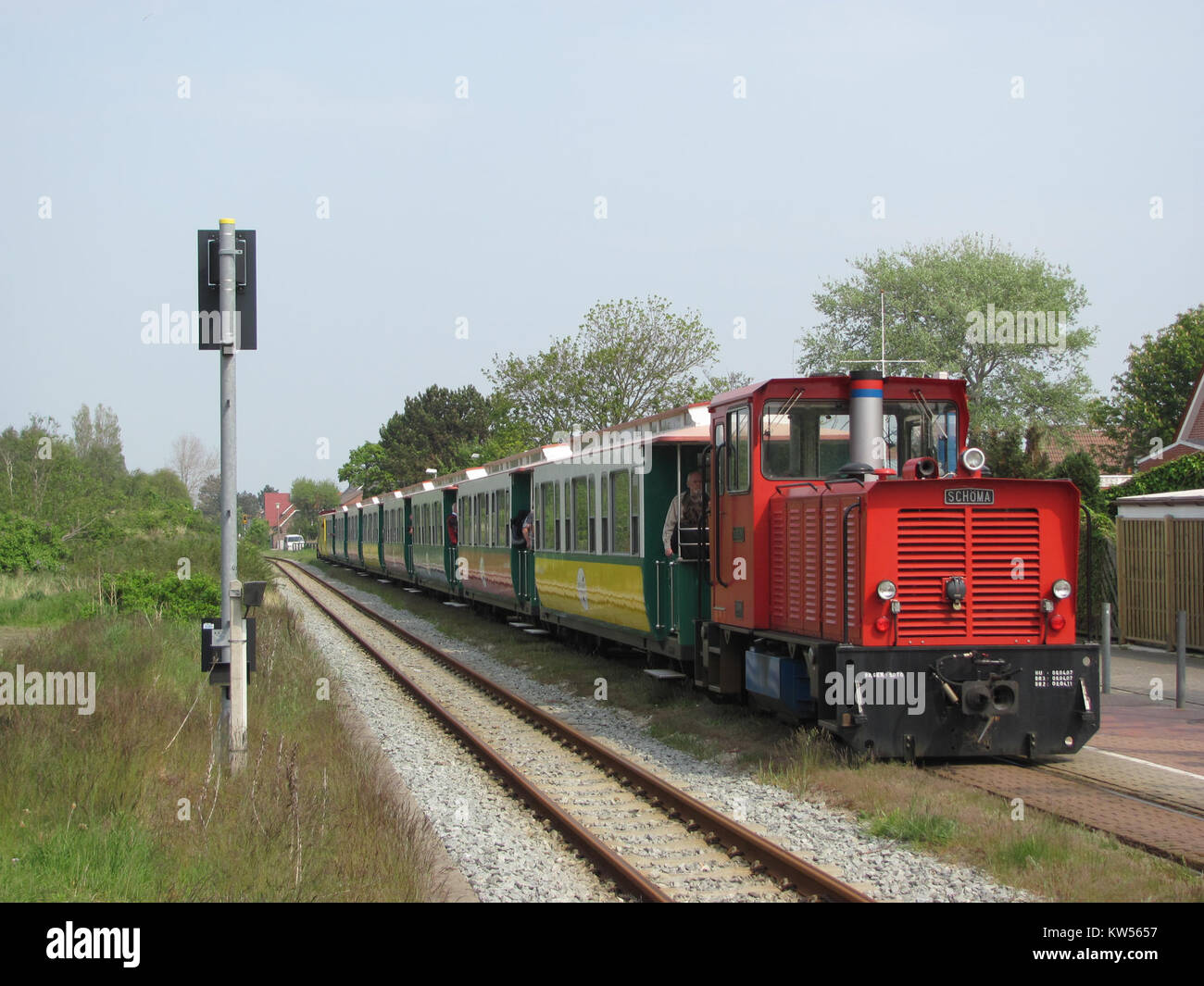 Borkum narrow gauge railway hi-res stock photography and images - Alamy