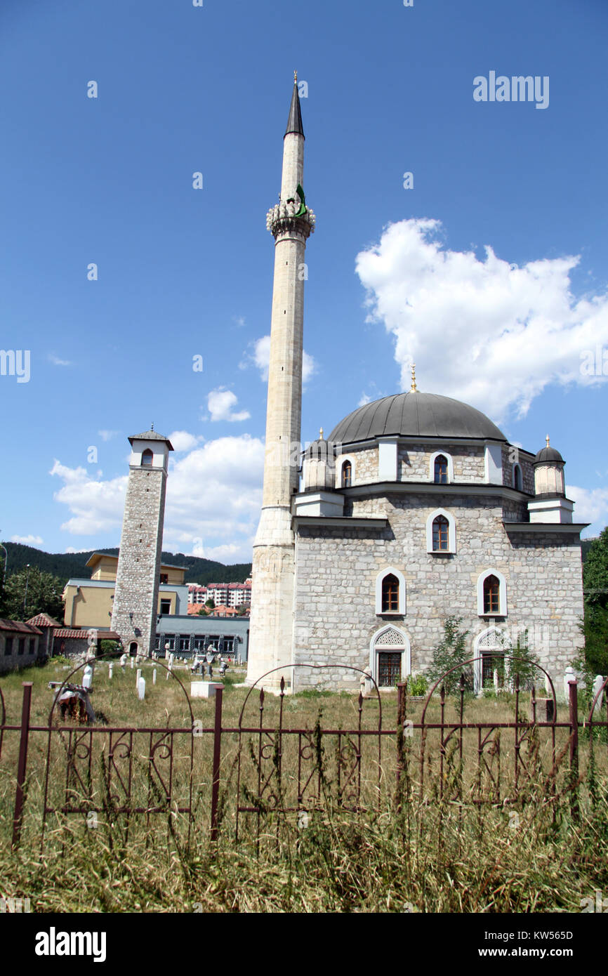 Old mosque in the center of Pljevlja, Montenegro Stock Photo - Alamy