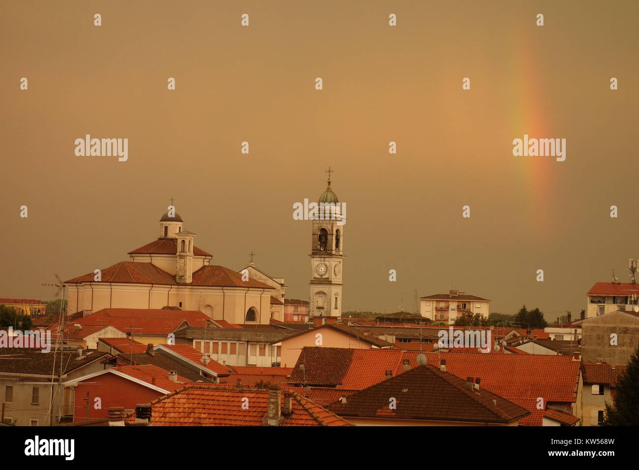 Cameri Town, Novara, Piedmont, Italy Stock Photo - Alamy