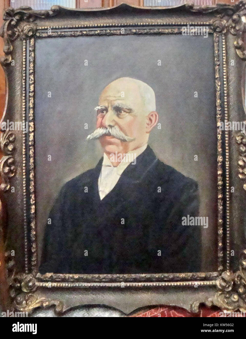 A historical photograph of Dr. Ioan Ratiu (1828–1902), a notable figure ...