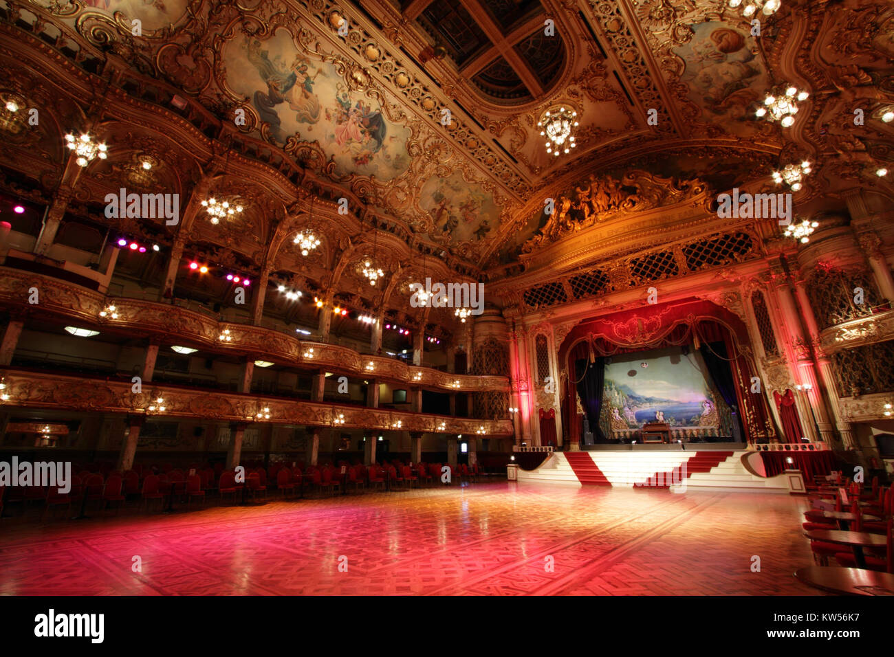 Blackpool tower ballroom hi-res stock photography and images - Alamy