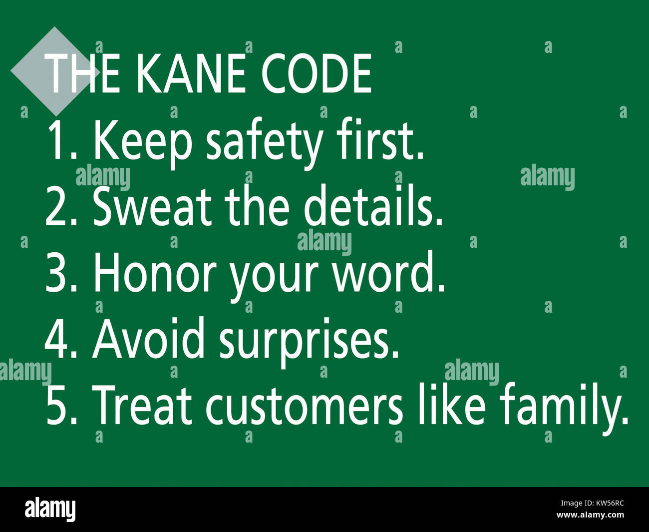 Kane code hi-res stock photography and images - Alamy